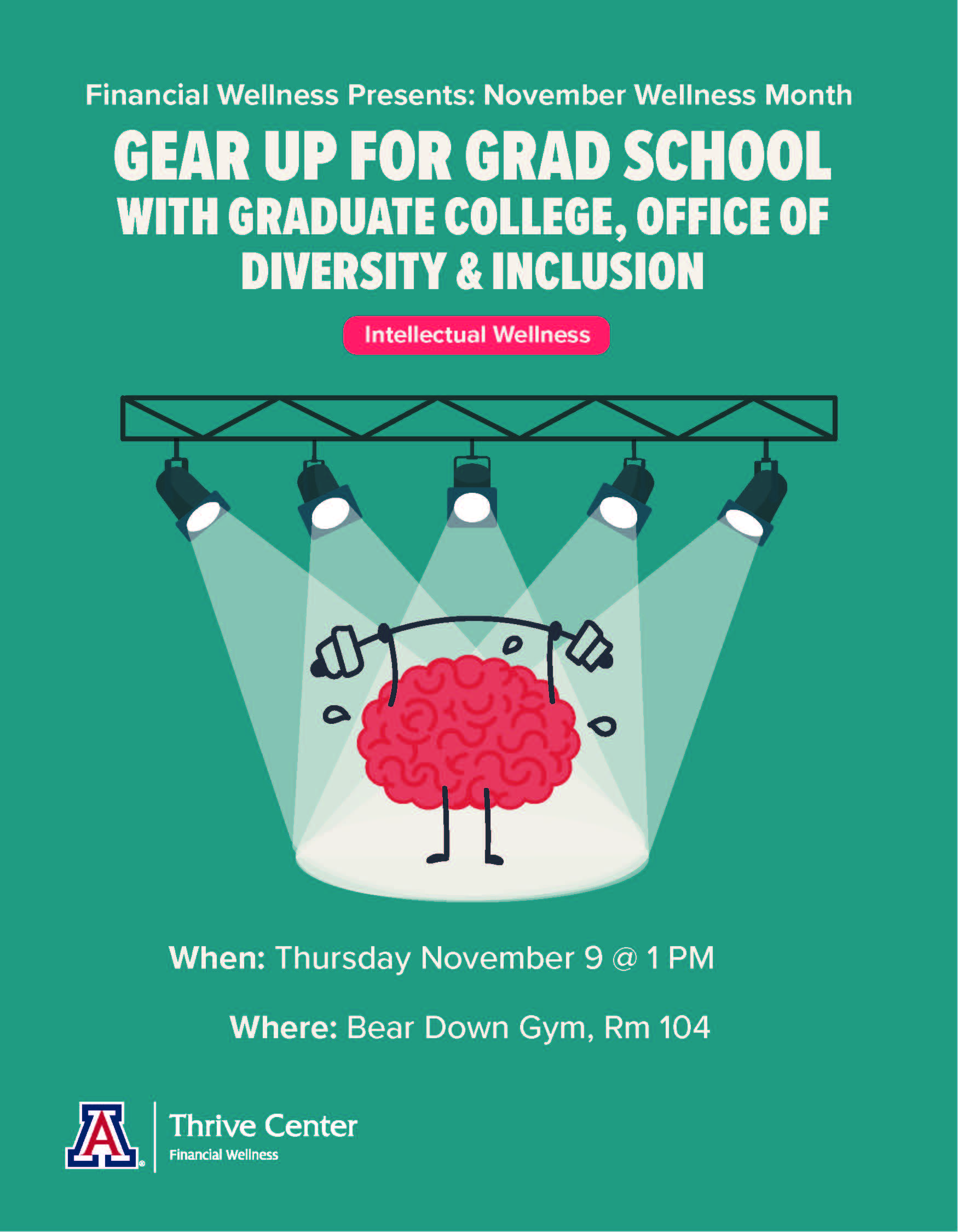 Gear Up for Grad School | Thrive Center