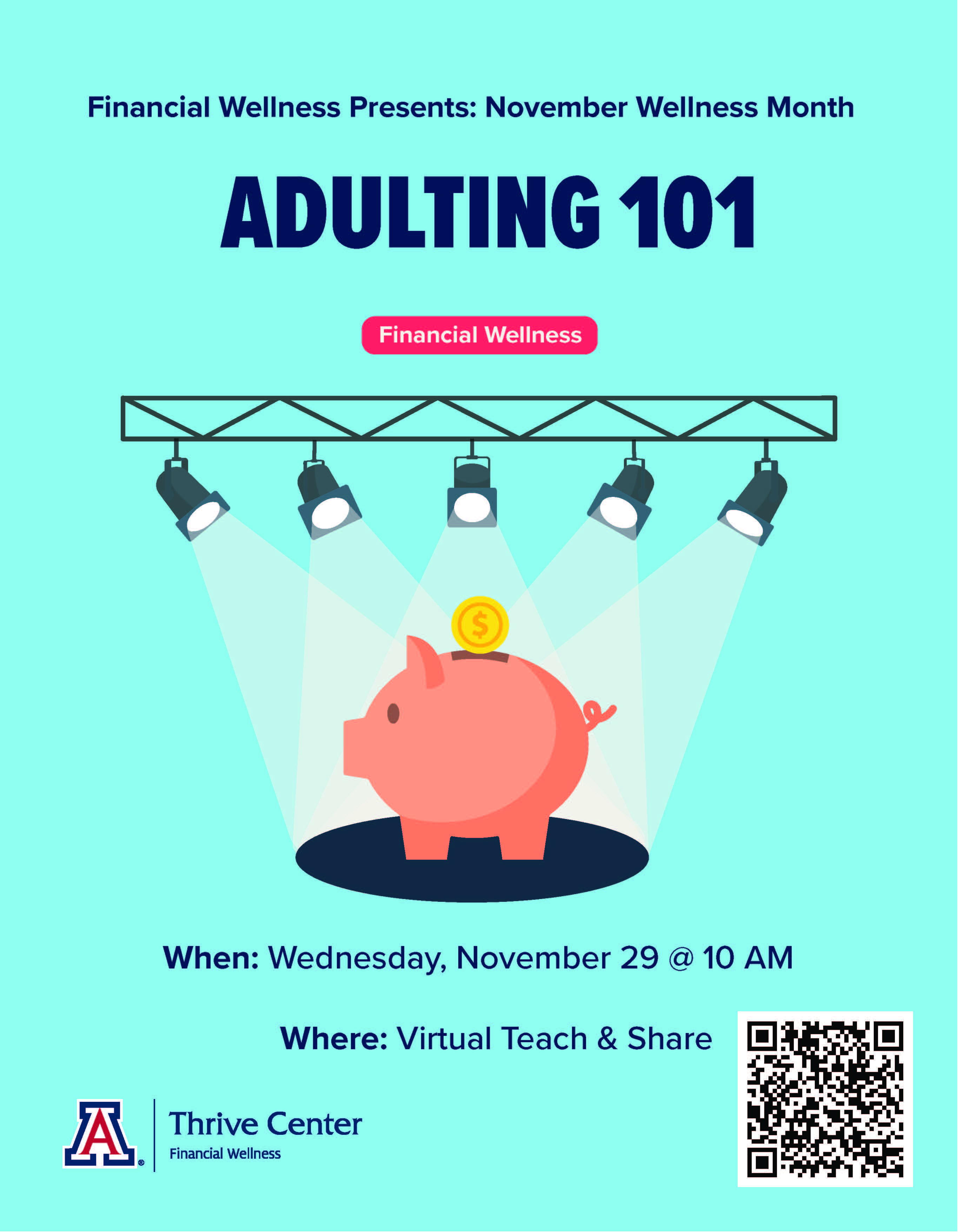 Adulting 101 (Virtual) | Thrive Center