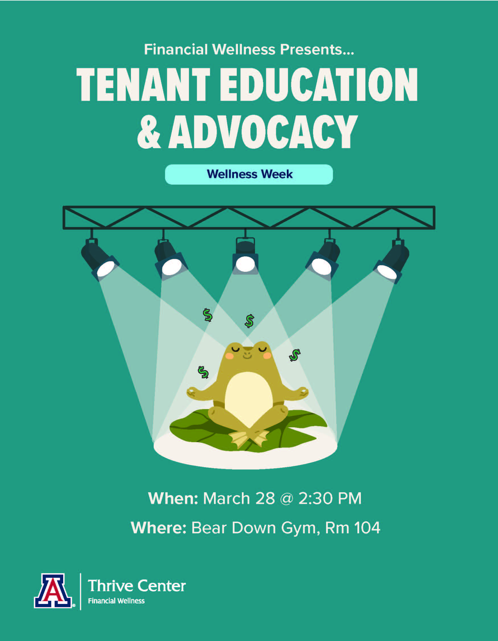 Wellness Week: Tenant Education and Advocacy | Thrive Center